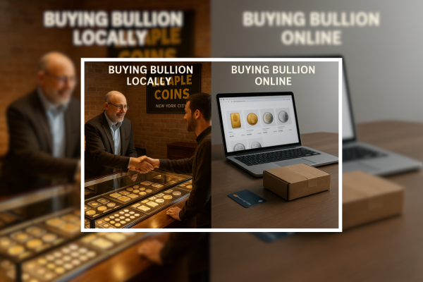 Buy Gold & Silver Bullion in NYC | Big Apple Coins Dealer